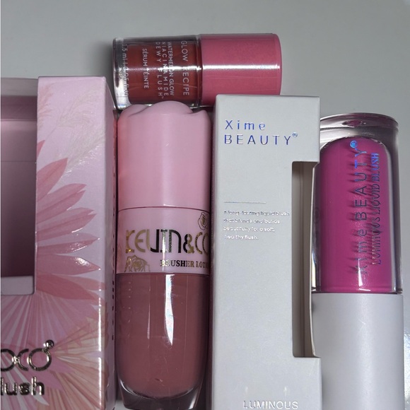 Makeup | Peach Pink Liquid Blush Set | Poshmark